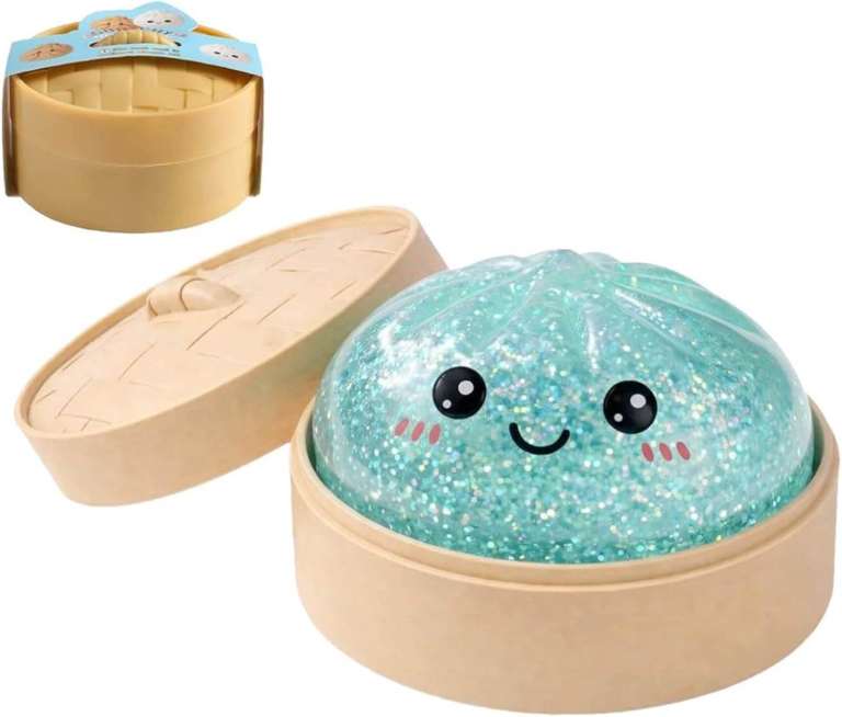Dim Sum Viral Glitter Dumpling Squishy Steam Bun £5 Each New NWT in ...
