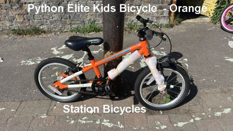 Python Elite Kids Bicycle - Orange | in East London, London | Gumtree