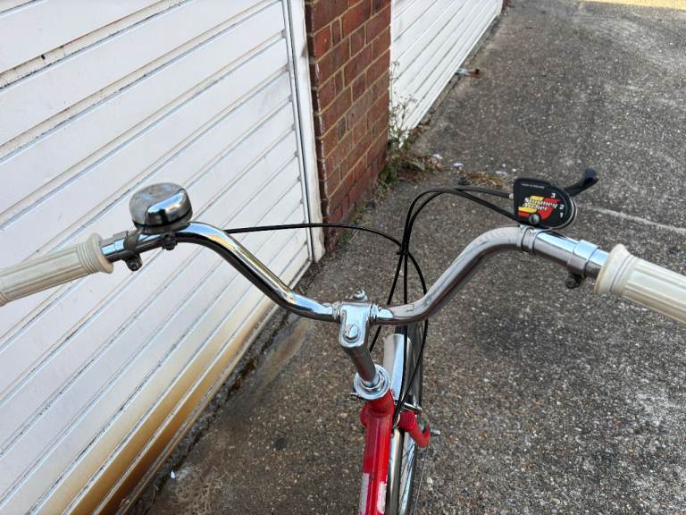 Folding bike retro 20” wheels 3 gears frame 23 inch max hight from seat ...