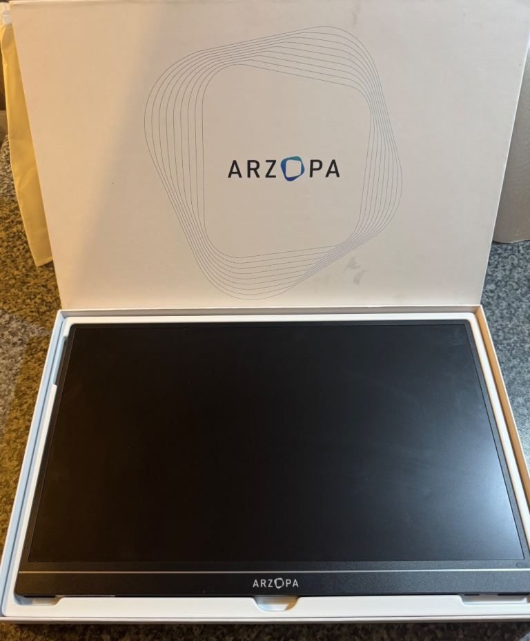 ARZOPA Portable Monitor 15.6" 1920×1080 FHD IPS Portable Monitor for ...