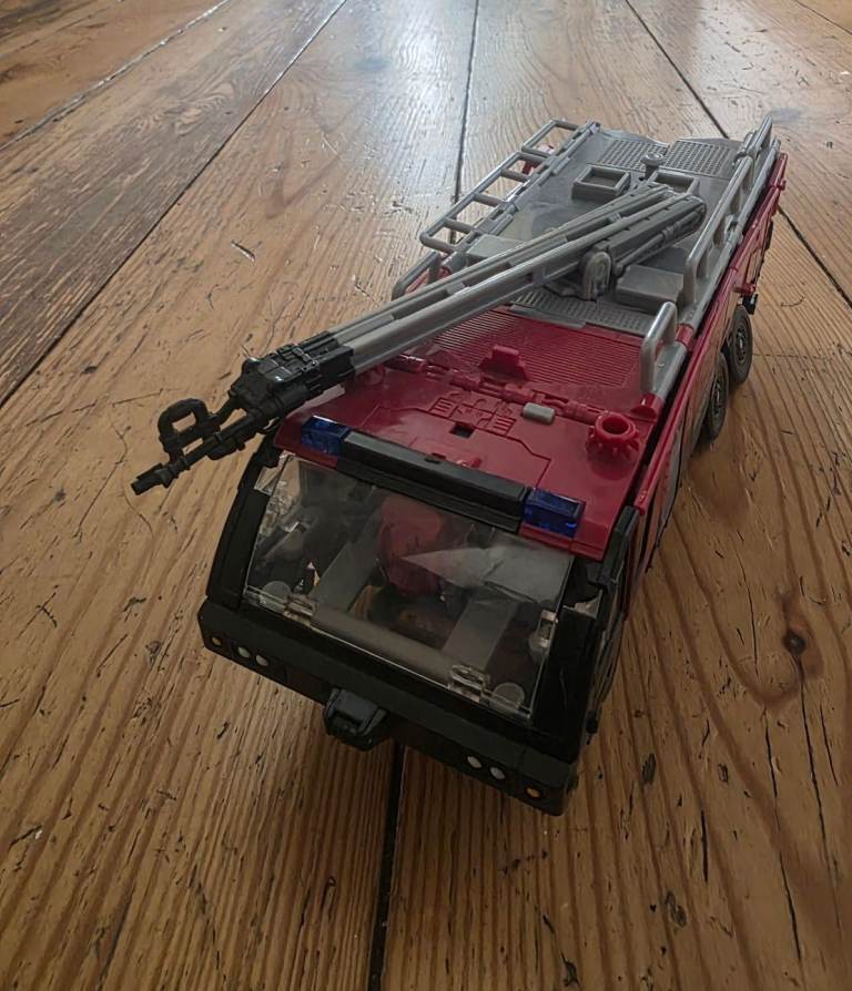 Transformers toy that converts from a fire truck into a robot., £10.00 ...