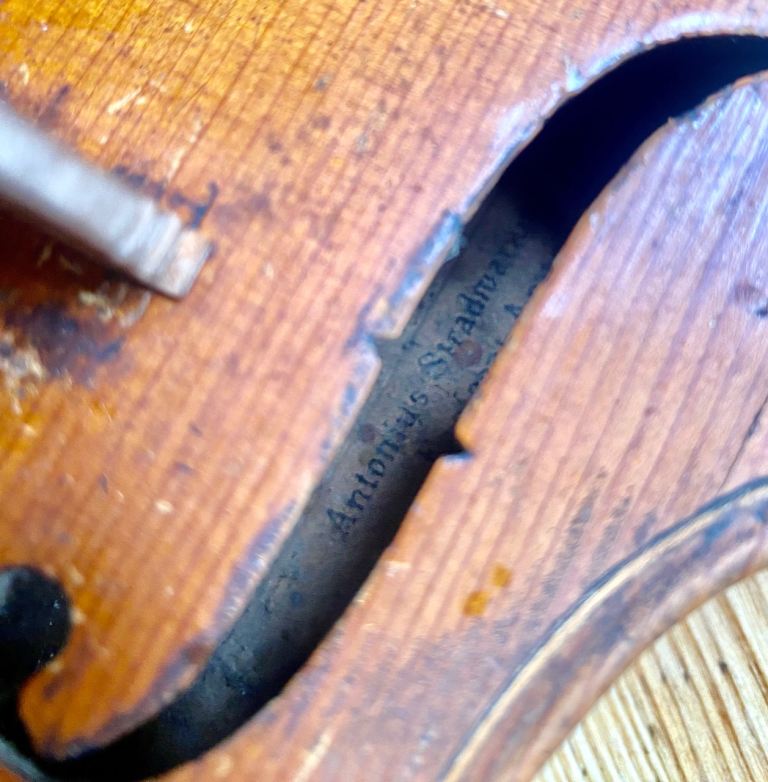 Antique 1800s Victorian Stradivarius-Labelled German Violin | in Tower ...