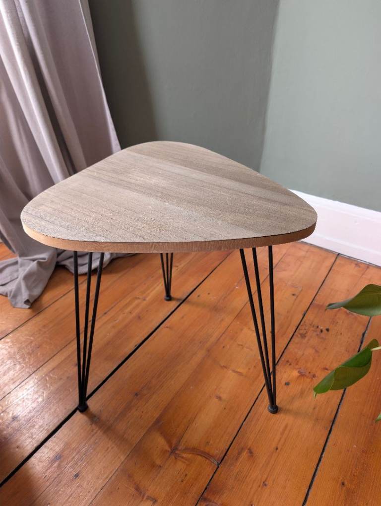 Small Industrial Hairpin Leg Table | in Partick, Glasgow | Gumtree