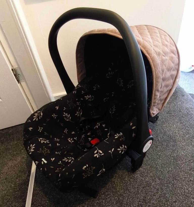 Newborn Lie-Flat Infant Car Seat & Baby Carrier with Handle + Free Gift ...