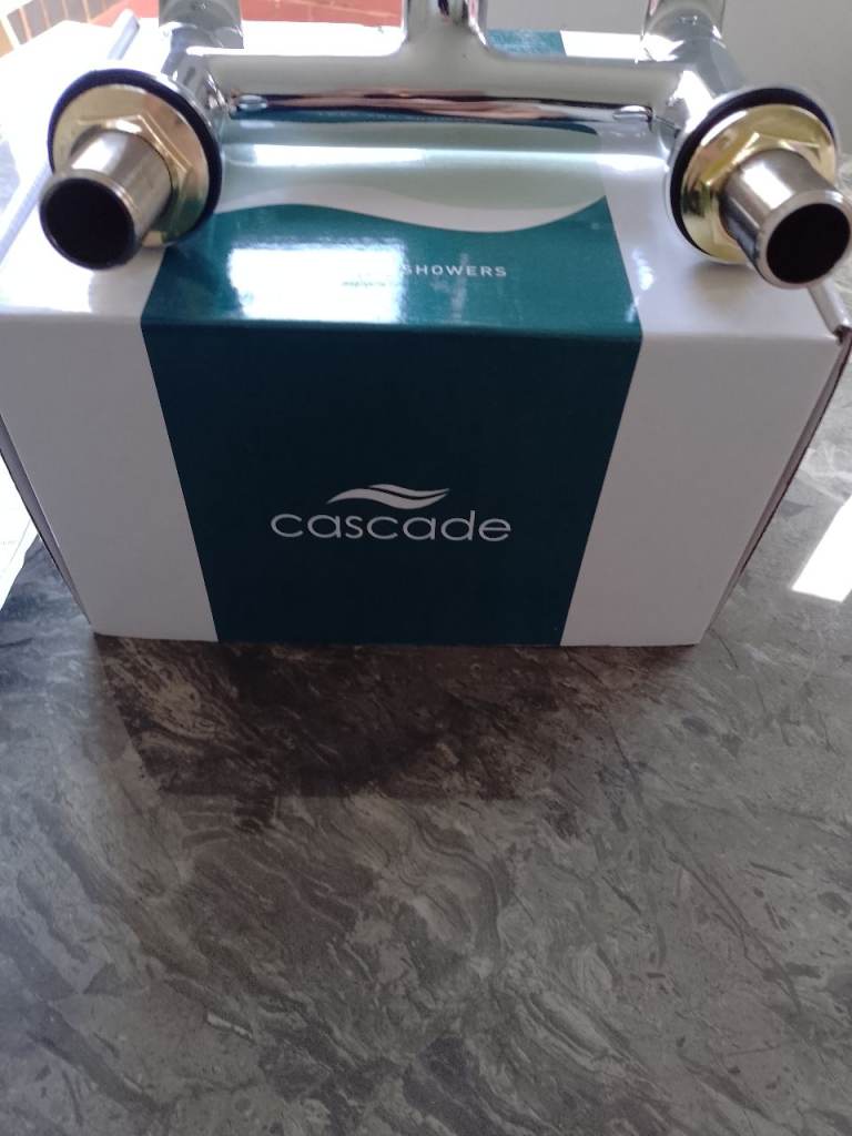 Blue Cascade bath shower mixer tap boxed brand new RRP £140, £45.00 for ...
