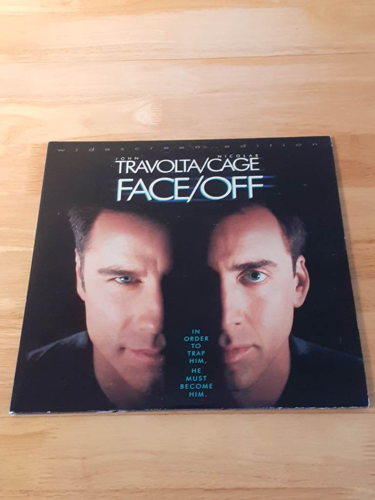 Face/ Off Laserdisc - 2 Disc Set - Widescreen Format - Travolta / Cage ...