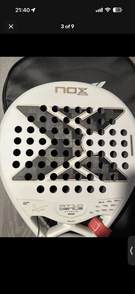 NOX AT10 Genius 12K Xtrem Alum Agustin Tapia Padel Racket 2026 Brand ...