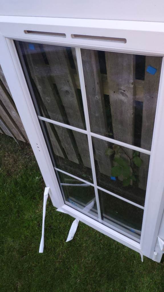 NEW 127x75 cm Legend 70 with Guardian Glass Brown uPVC Double Glazed ...